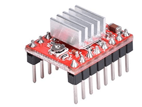 Efficient A4988 stepper motor driver with heatsink for precise motor ...