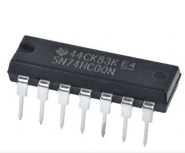 7400 NAND gate IC for efficient logic operations in electronic circuits