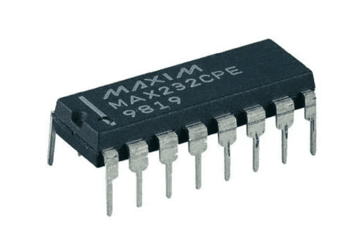 MAX232 IC: RS-232 to TTL Converter