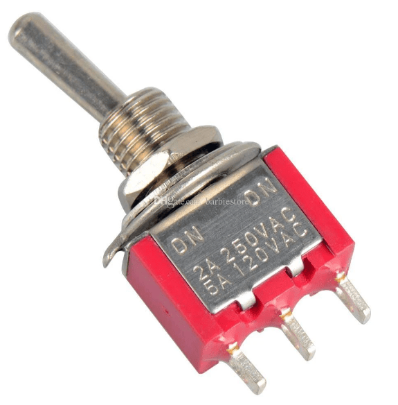 Durable 3-pin toggle switch for secure and reliable circuit control