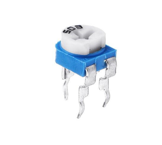 50-Kilohm Trimmer Potentiometer - Precise Resistance Adjustment for ...