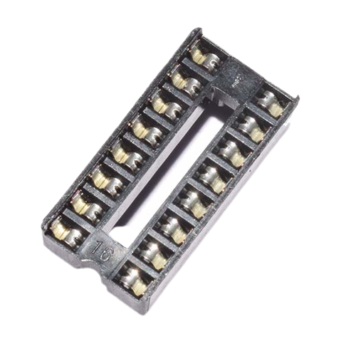 Secure 16-pin IC base/holder for stable connections and convenient ...