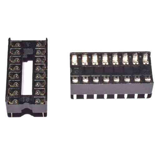Secure 16-pin IC base/holder for stable connections and convenient ...