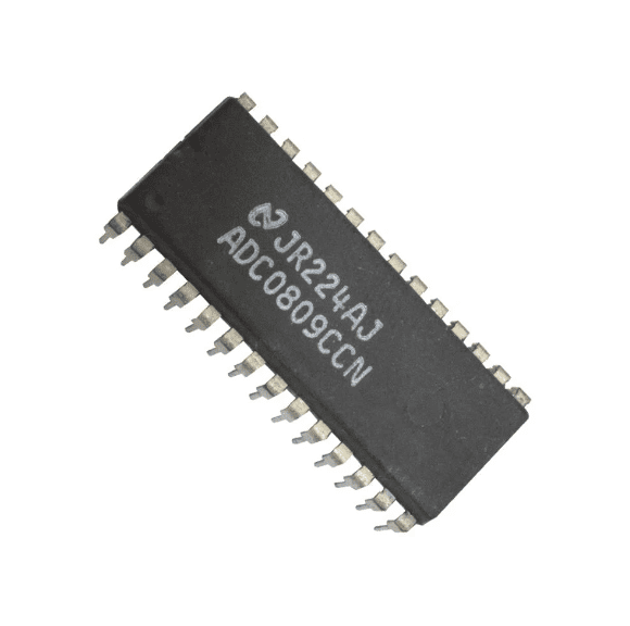 Efficient ADC0809 analog-to-digital converter IC for precise ...