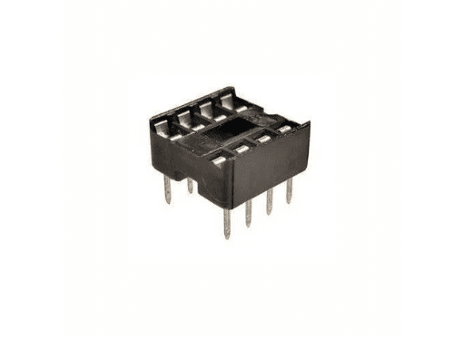 Secure your ICs with our reliable 8-pin IC base/holder for stable ...