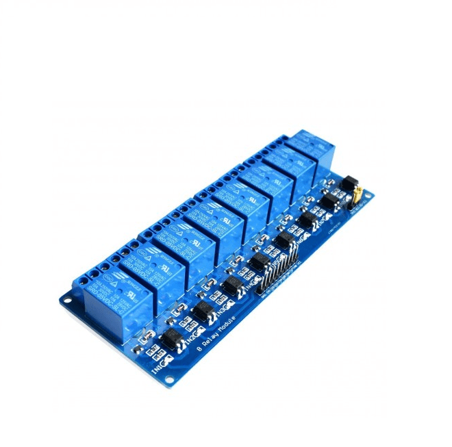 8-channel relay module, each operating at 5V, for efficient control in ...