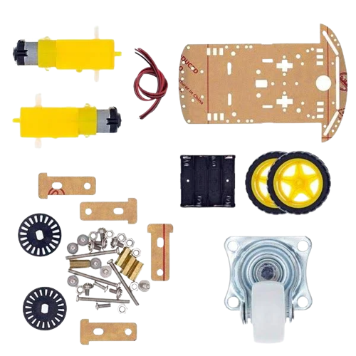 Innovative 2-Wheel Smart Car Acrylic Chassis DIY Kit: Build Your Own ...