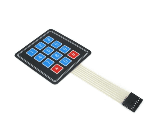 Efficient 4x3 membrane keypad for seamless user interactions