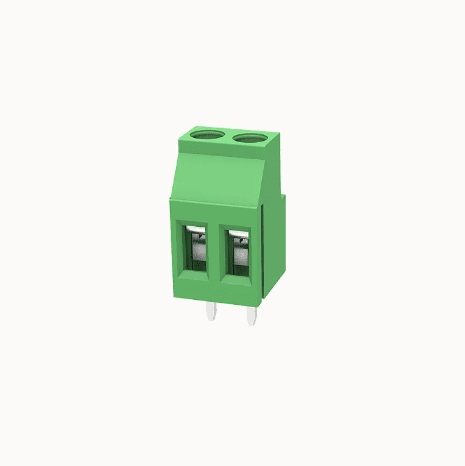 2-pin PCB mount terminal block for secure and reliable connections