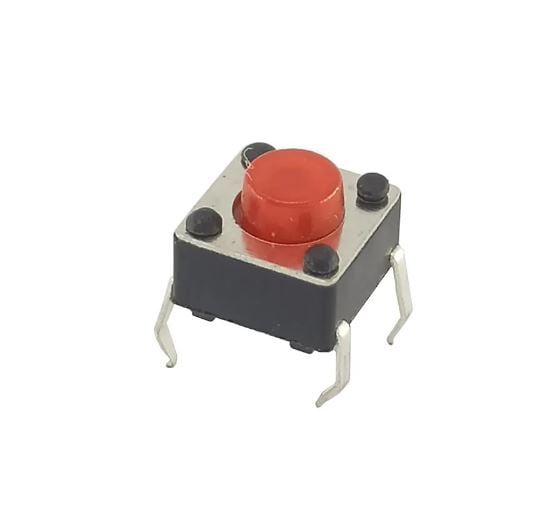 Durable 4-pin push button (5mm) for reliable and responsive circuit control