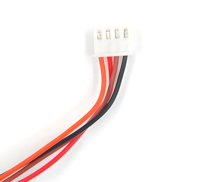 Efficient 4-pin JST XH female cable for secure single-side connections