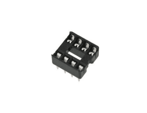Secure your ICs with our reliable 8-pin IC base/holder for stable ...