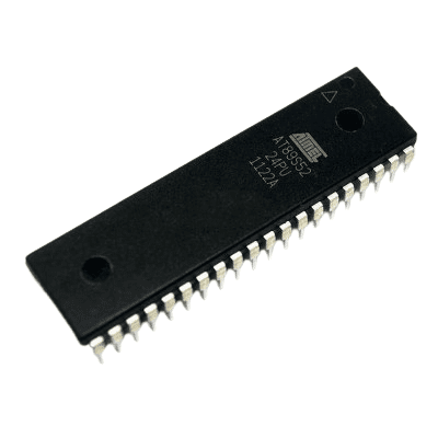 Atmel AT89S52: Versatile 8-bit MCU, 8KB Flash, 40-pin DIP