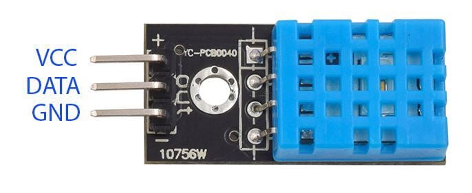 DHT11 Sensor Module: Monitor Temp & Humidity