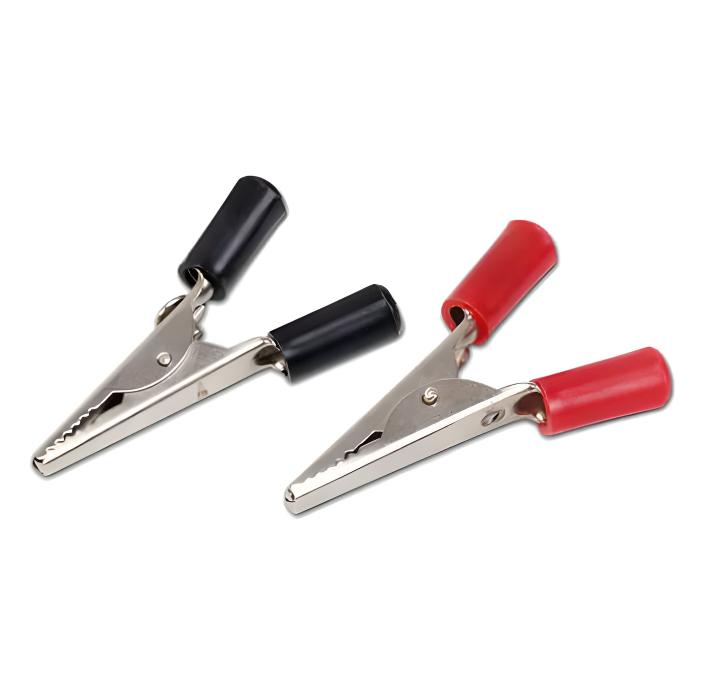 Mini Crocodile Clips Pair: Small Electrical Connectors