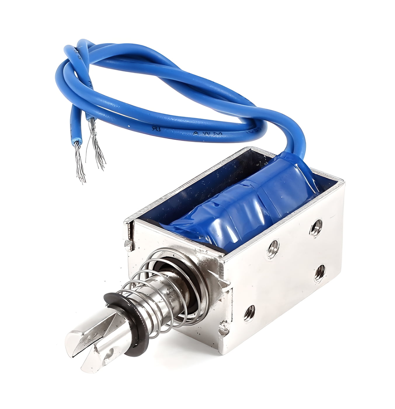 24V DC Push-Pull Solenoid: 6 Newton Force per 10mm stroke"