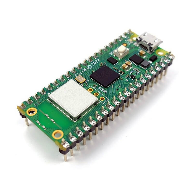 Raspberry Pi Pico WH (Soldered Headers) | RP2040 Board with Wi-Fi