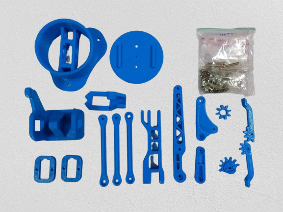 Robotic Arm with Gripper DIY Kit – Arduino & Raspberry Pi Compatible